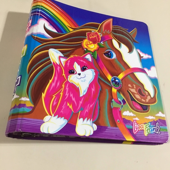 Lisa Frank | Other | Lisa Frank Rainbow Chaser Binder | Poshmark